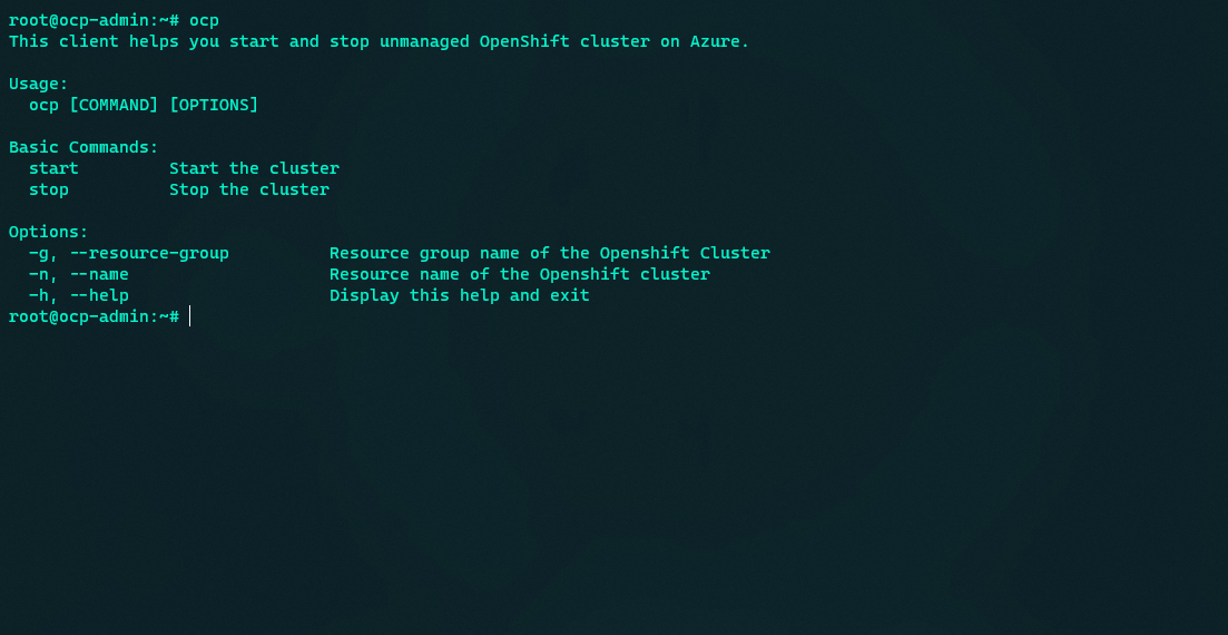 GitHub - smallheath1919/Unmanaged-Azure-OCP-Client: Getting Started