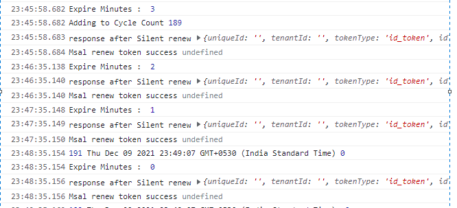 Unable to fetch renewed token when opened in multiple tabs · Issue ...