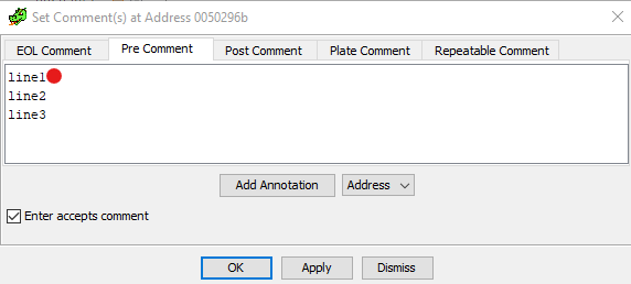 SHIFT+ENTER in comment window does not insert new line, but appends one ...