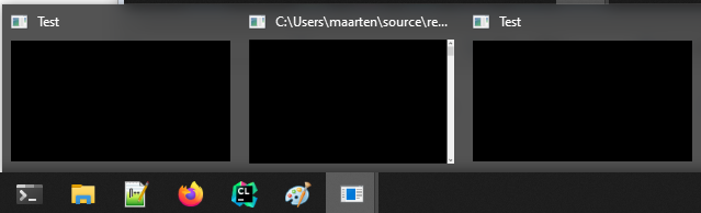 Windows: user un-minimization breaks if non-resizable window was maximized via code · Issue ...