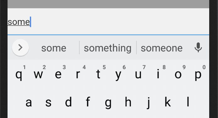 TextField: "autocorrect: false" still shows suggestions in keyboard ...