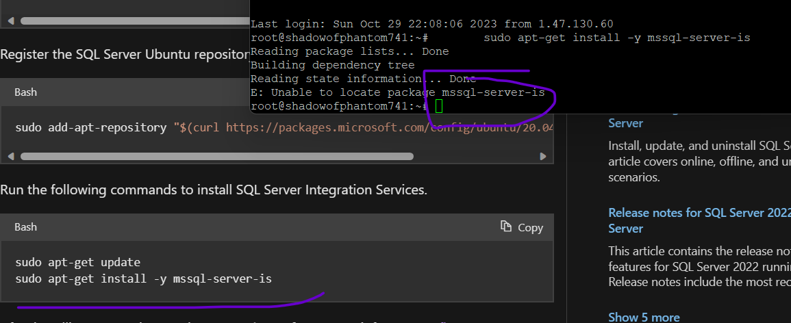 E: Unable to locate package mssql-server-is · Issue #9460 ...