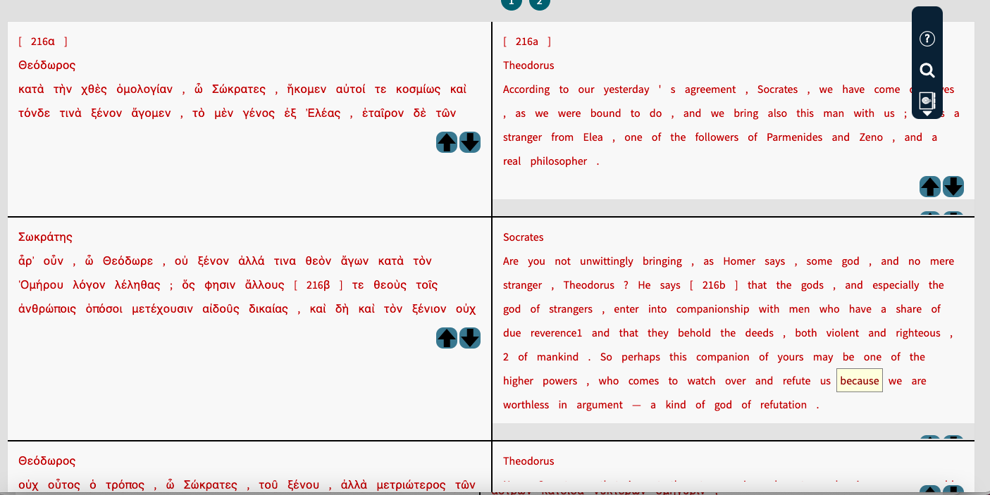 (AIR 8) Must support scrolling of source text and translation text separately · Issue #67 ...