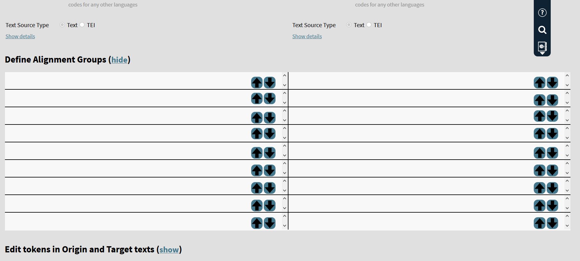 Text not visible in segment block · Issue #234 · alpheios-project/alignment-editor-new · GitHub