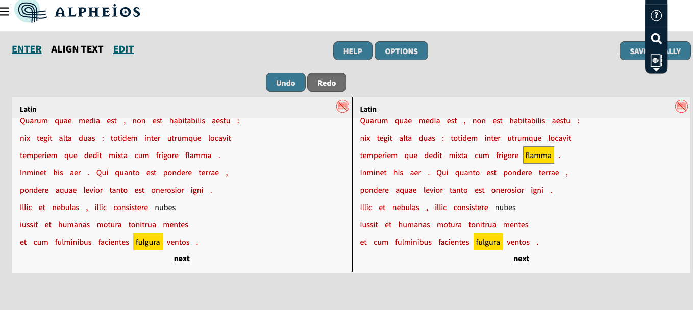 Question on how the indexDB split the text · Issue #440 · alpheios-project/alignment-editor-new ...