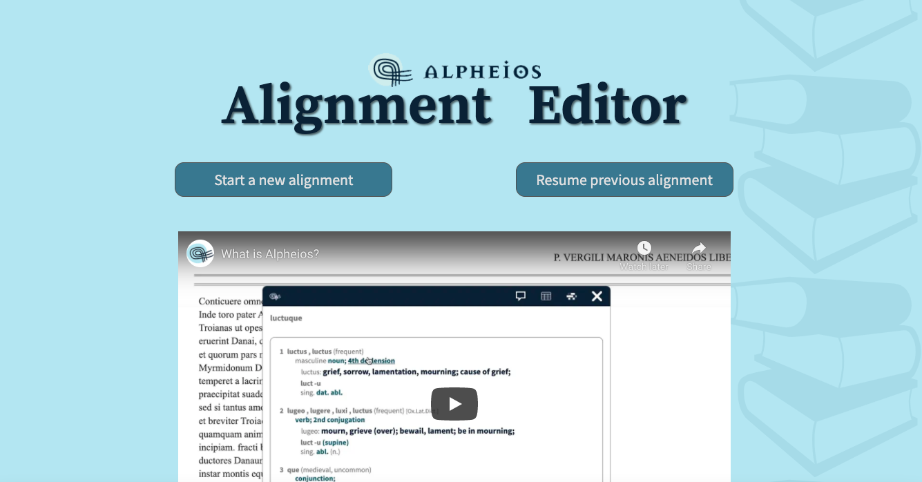 Question on Resume previous alignment · Issue #463 · alpheios-project/alignment-editor-new · GitHub