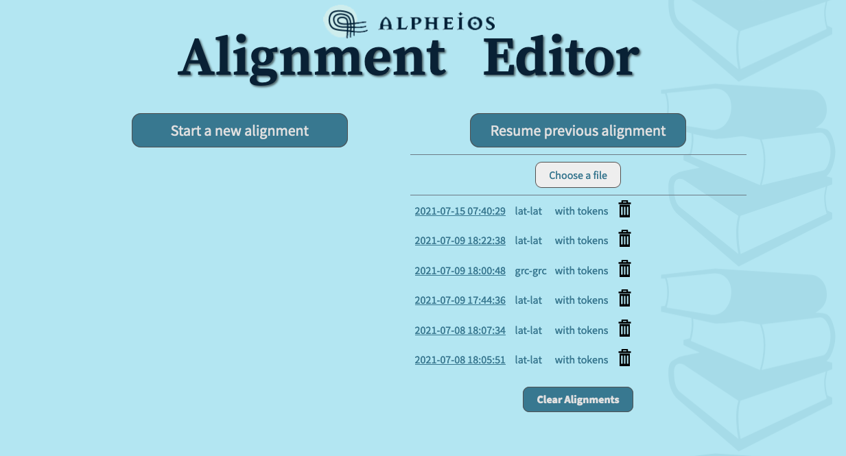 Question on Resume previous alignment · Issue #463 · alpheios-project/alignment-editor-new · GitHub