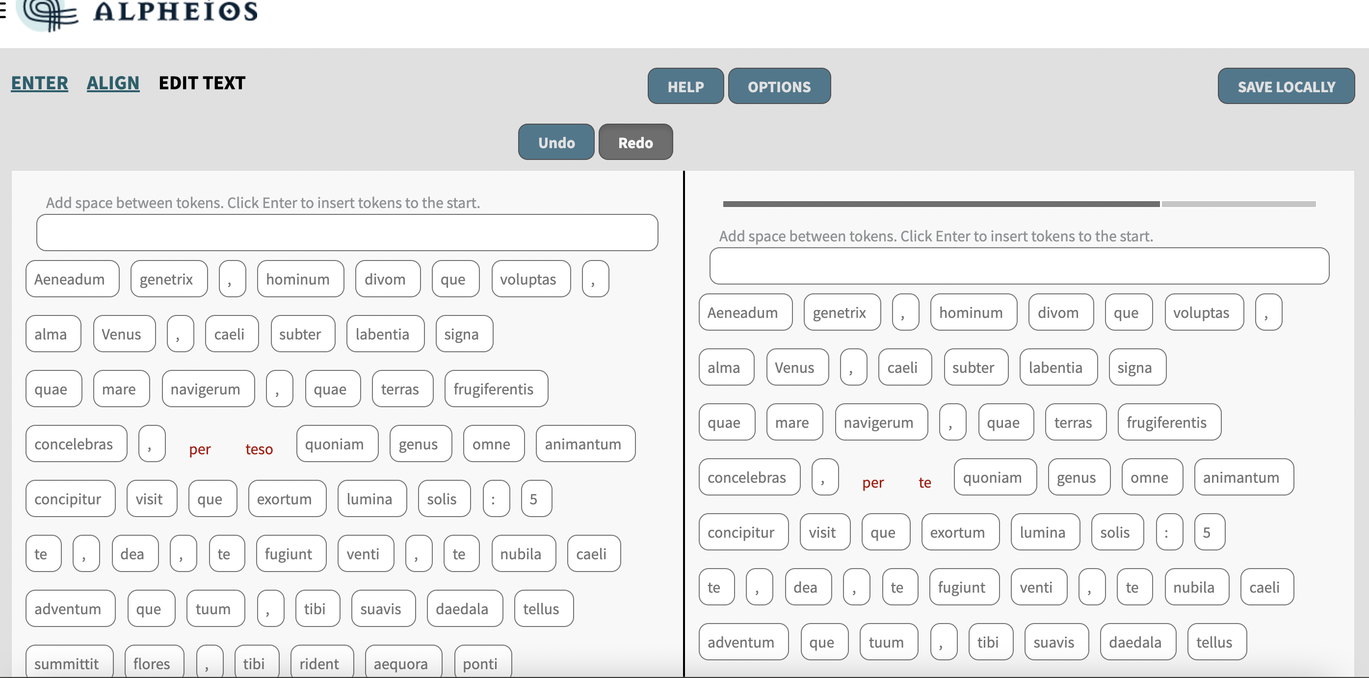 Save undo/redo in Tokens Editor to IndexedDB · Issue #457 · alpheios-project/alignment-editor ...