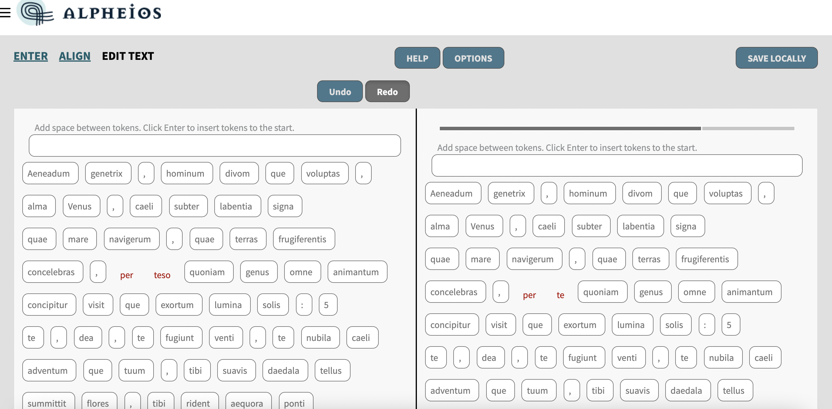 Save undo/redo in Tokens Editor to IndexedDB · Issue #457 · alpheios-project/alignment-editor ...