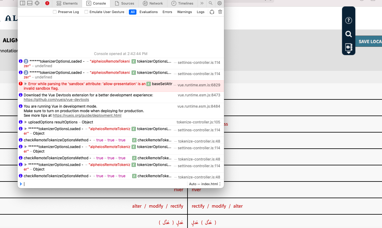 Singleline text separator causes issues in the indexedDB file and json file · Issue #529 ...