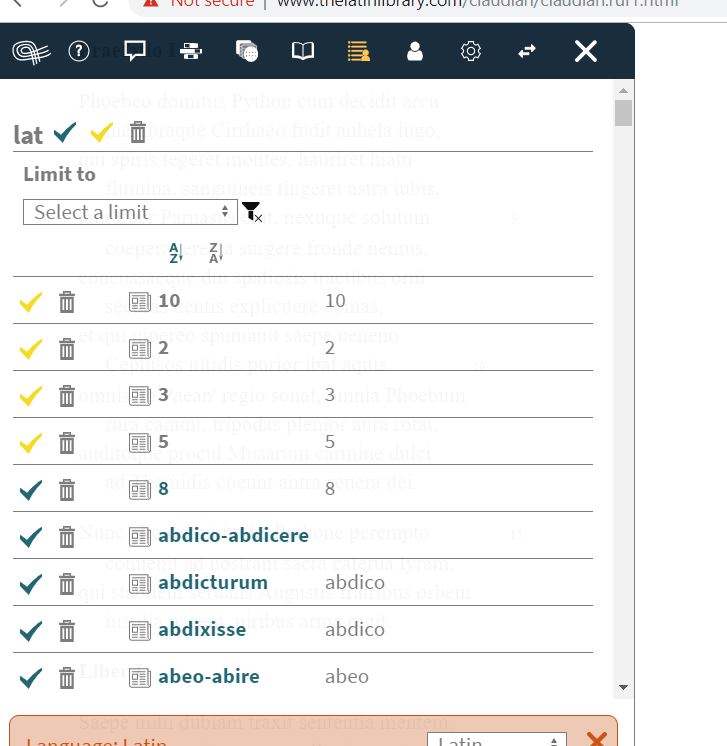 wordlist: sort by target word (ascending and descending) · Issue #653 · alpheios-project ...