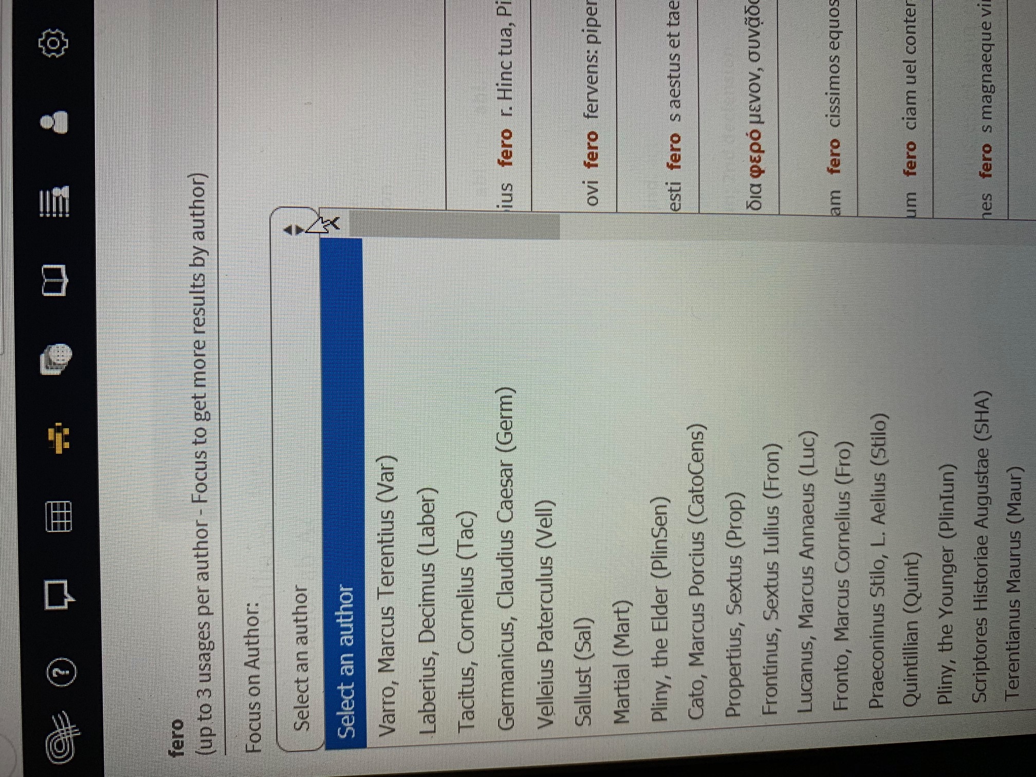 usage examples: author drop-down not in alphabetical order · Issue #681 · alpheios-project ...