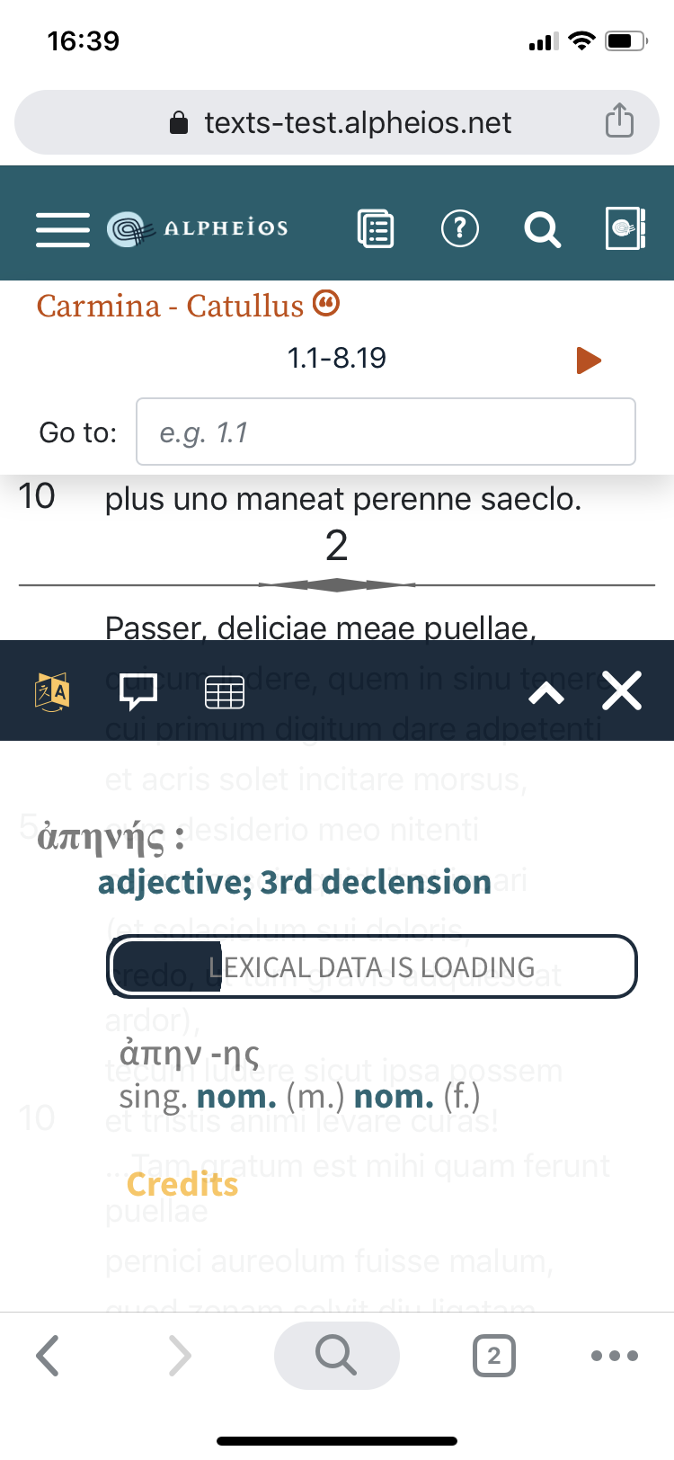 remove Greek short definition, lexical data is loading goes on and on · Issue #804 · alpheios ...