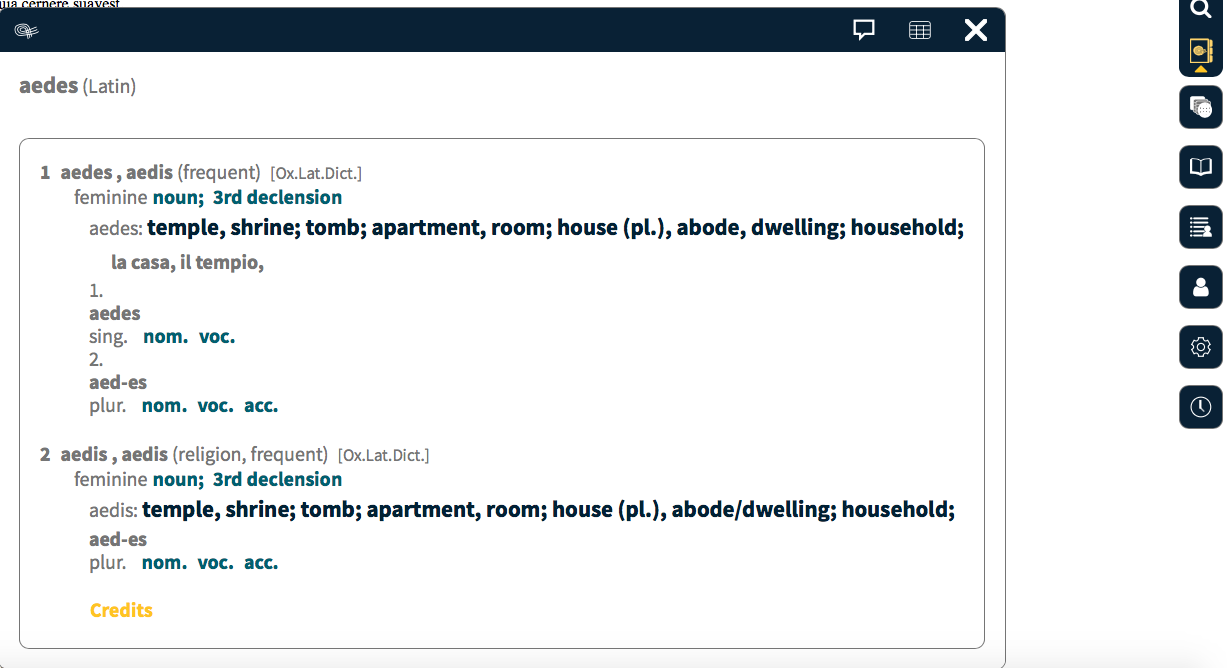 Randomly (latin) is added to the search word in morphology pop-up · Issue #860 · alpheios ...