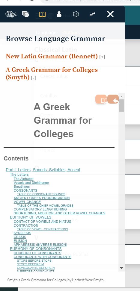 browse grammars should offer top level choice of language to browse · Issue #755 · alpheios ...