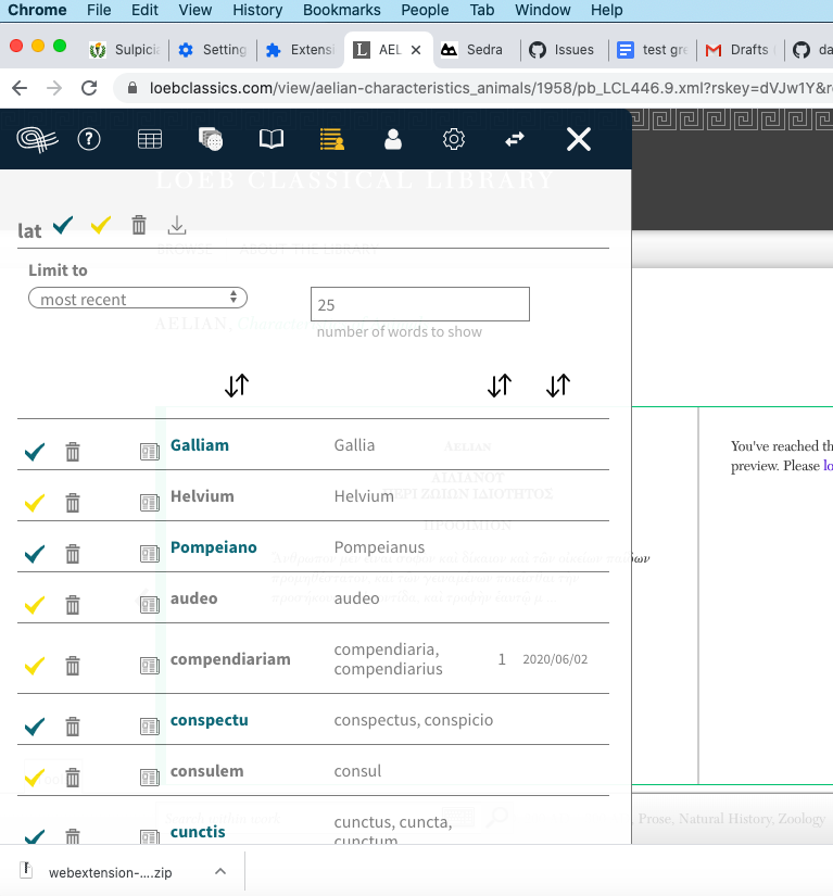 date stamps gets updated with today's date in wordlist · Issue #382 · alpheios-project/alpheios ...