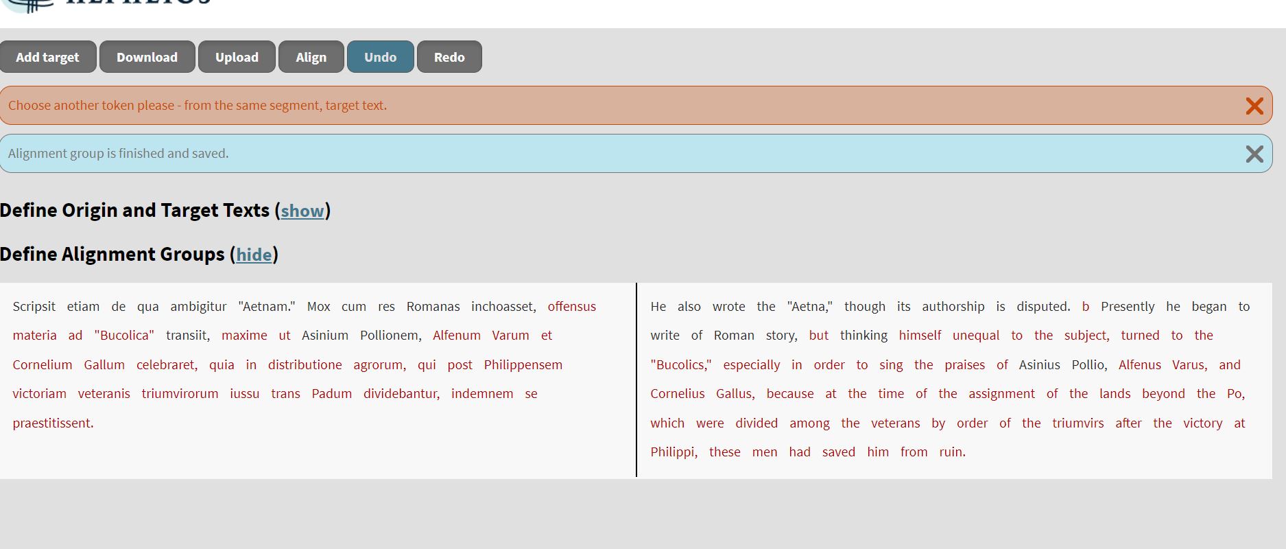 what if the token is not from the same segment? · Issue #52 · alpheios-project/alignment-editor ...