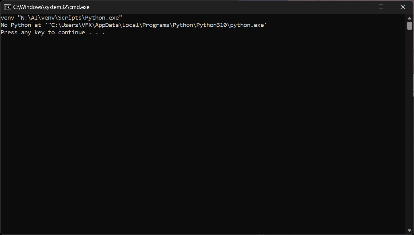 Webui launch complains about python. · AUTOMATIC1111 stable-diffusion ...