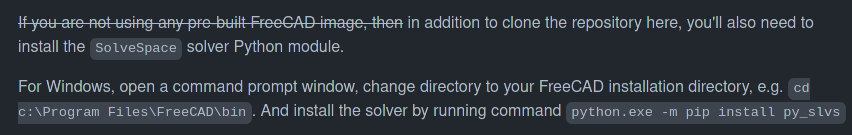 init_gui.py(14): no solver backend found · Issue #1111 · realthunder/FreeCAD_assembly3 · GitHub
