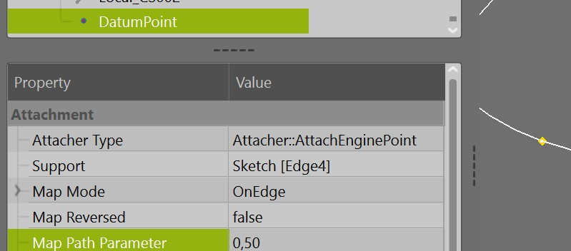 [issue] Map Path Parameter Is Not Visible For Different Map Mode Attachment · Issue 8742