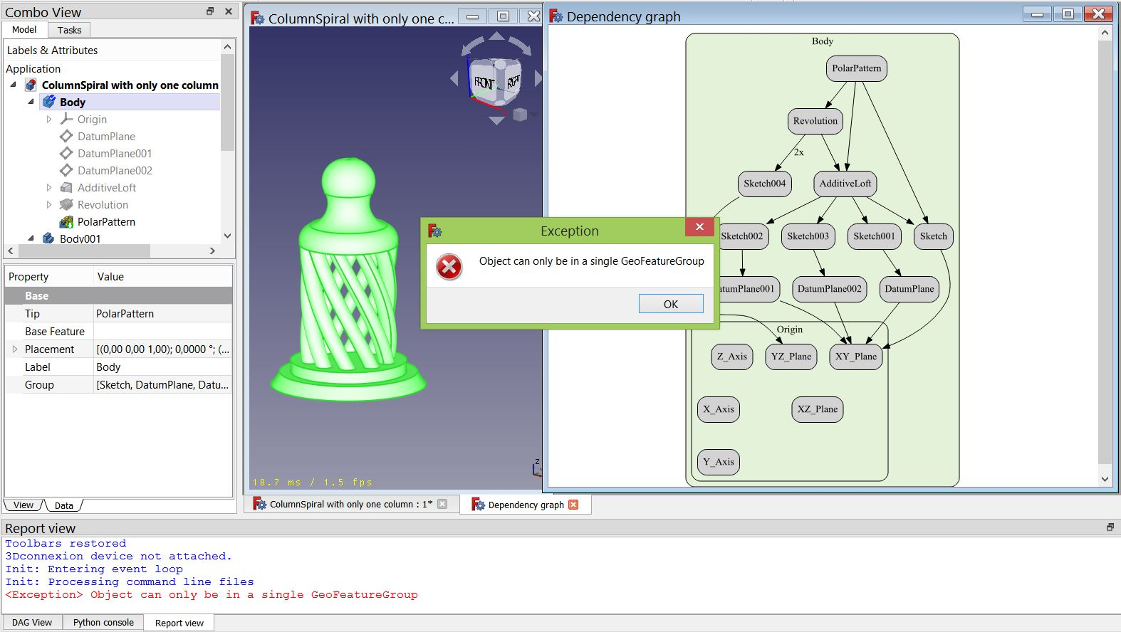 Duplicate object results in ` Object can only be in a single GeoFeatureGroup` · Issue #6278 ...