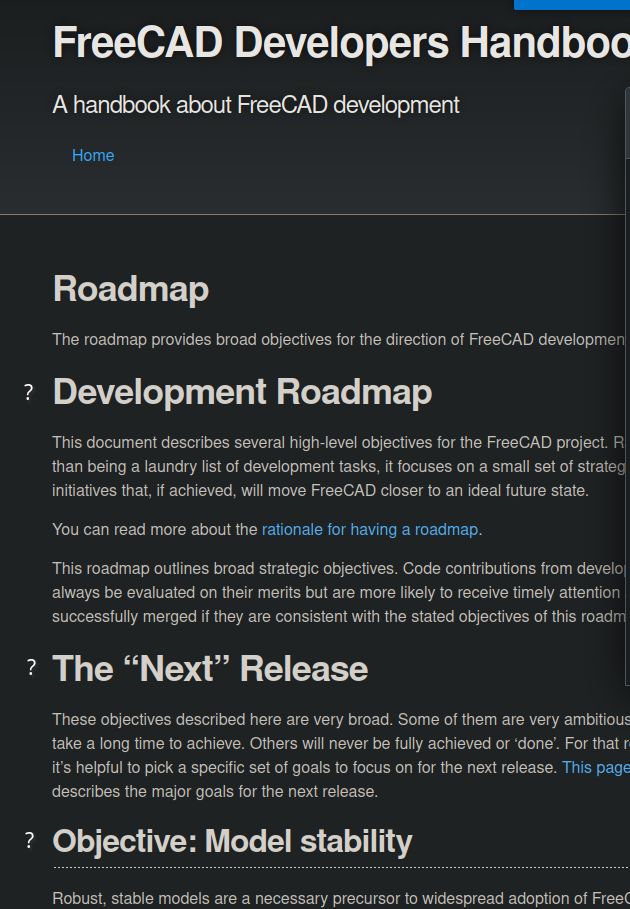 Unable to link directly to a section header · Issue #68 · FreeCAD/DevelopersHandbook · GitHub