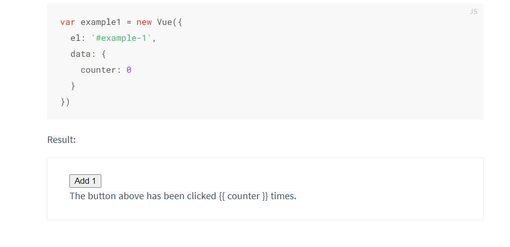 Examples are not showing up properly · Issue #2685 · vuejs/v2.vuejs.org · GitHub