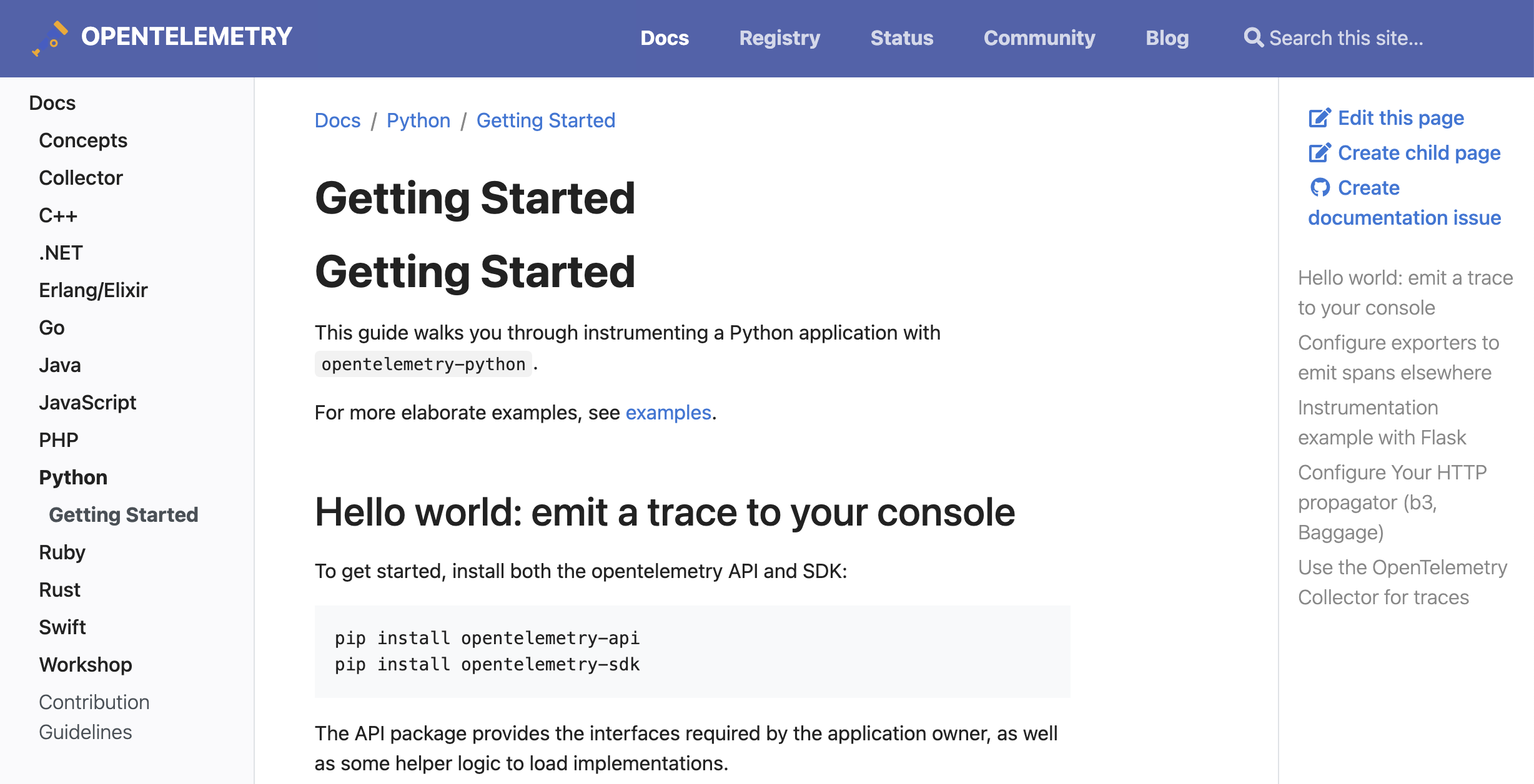 website_docs: Getting started page title appears twice · Issue #2170 ...