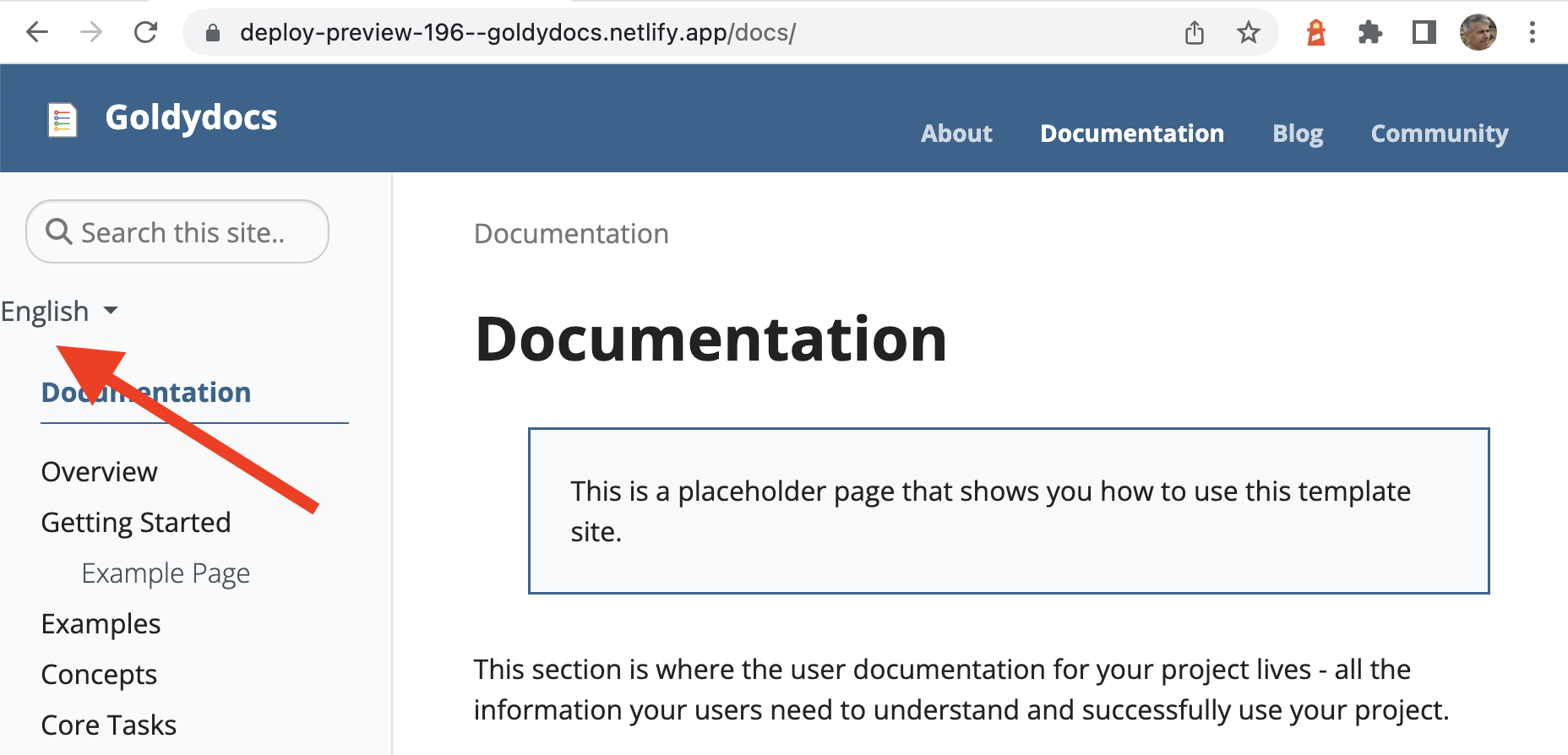 Multilanguage menu is misaligned on tablet-sized displays · Issue #1559 · google/docsy · GitHub