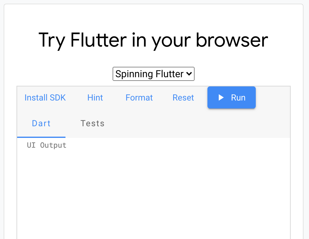 Homepage "Try Flutter" isn't working · Issue #4400 · flutter/website ...