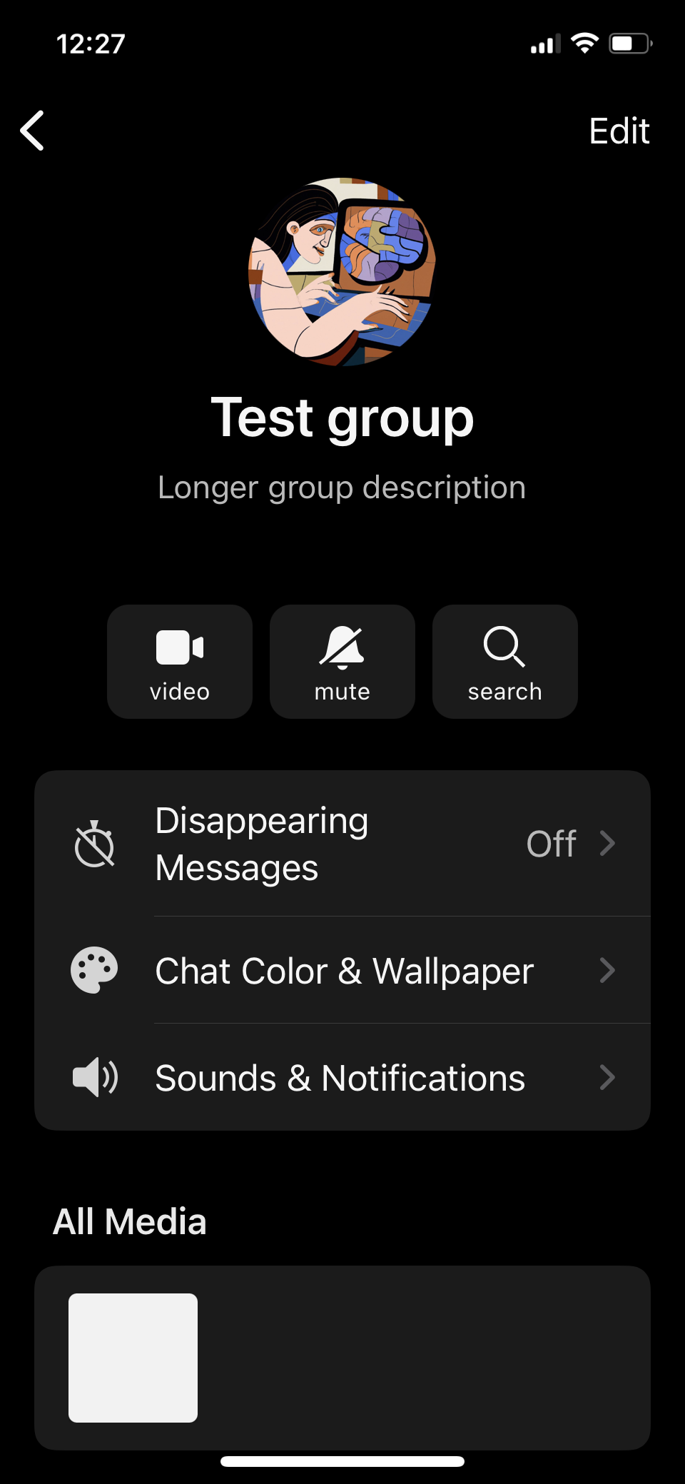 'Read more' missing for longer group descriptions · Issue #5448 · signalapp/Signal-iOS · GitHub