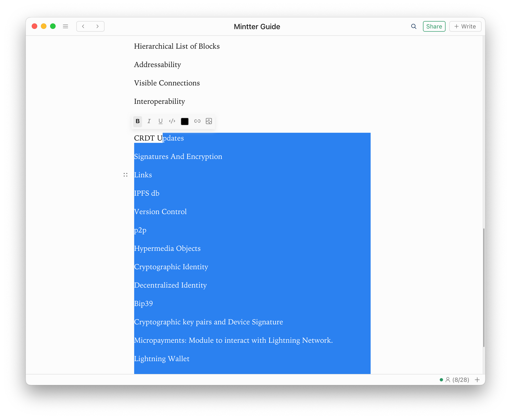 When i am highlighting text the toolbar should be shown only once I mouseUp the mouse. · Issue ...