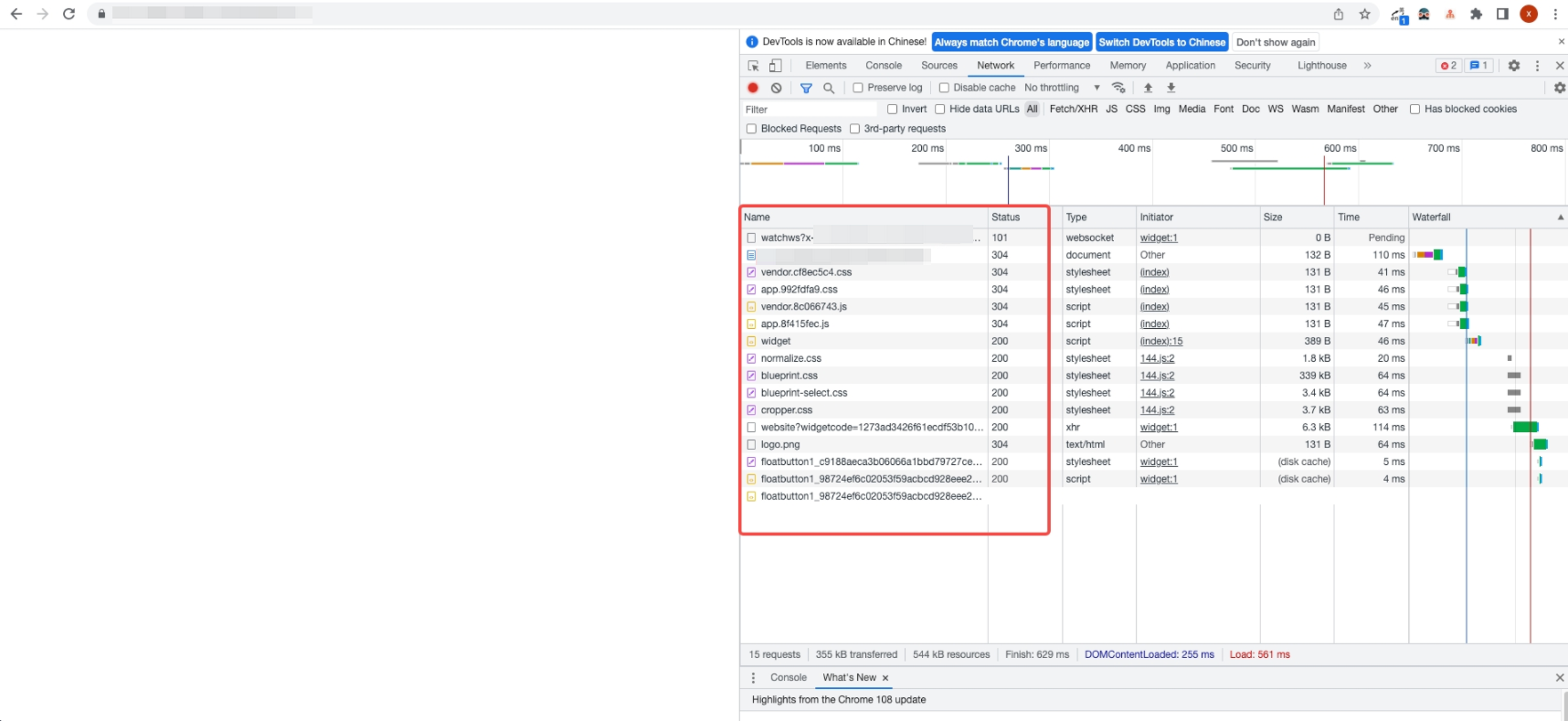 Use the method of load balancing+ingress to configure the domain name ...