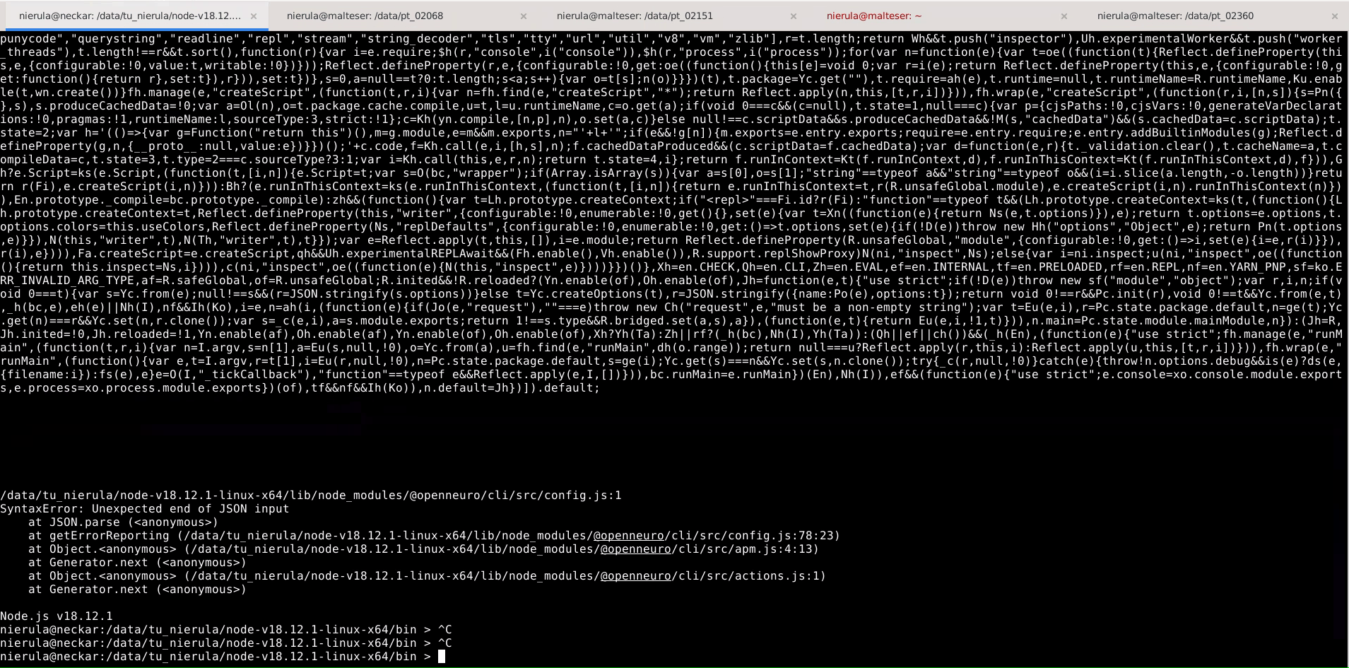 Cannot login to openneuro via openneuro-cli · Issue #2743 · OpenNeuroOrg/openneuro · GitHub