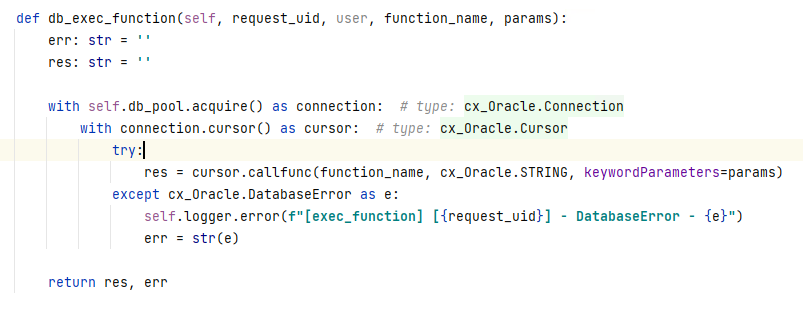 Pool problem DPI-1010 · Issue #598 · oracle/python-cx_Oracle · GitHub