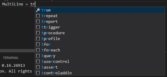 VS Code Intellisense when input boolean value · Issue #3834 · microsoft ...
