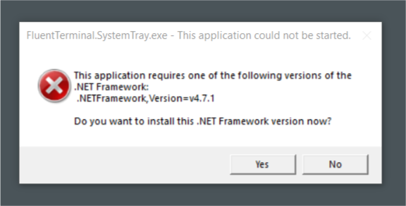 .NET Version Error · Issue #77 · felixse/FluentTerminal · GitHub