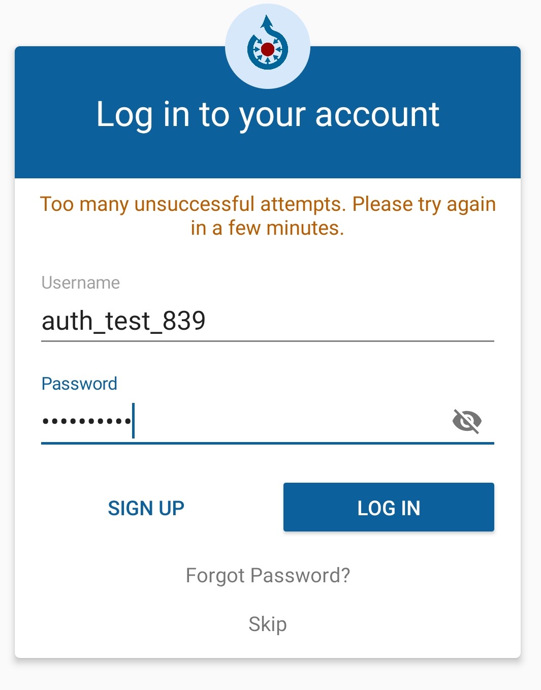 Show information message when login is throttling · Issue #3208 · commons-app/apps-android ...