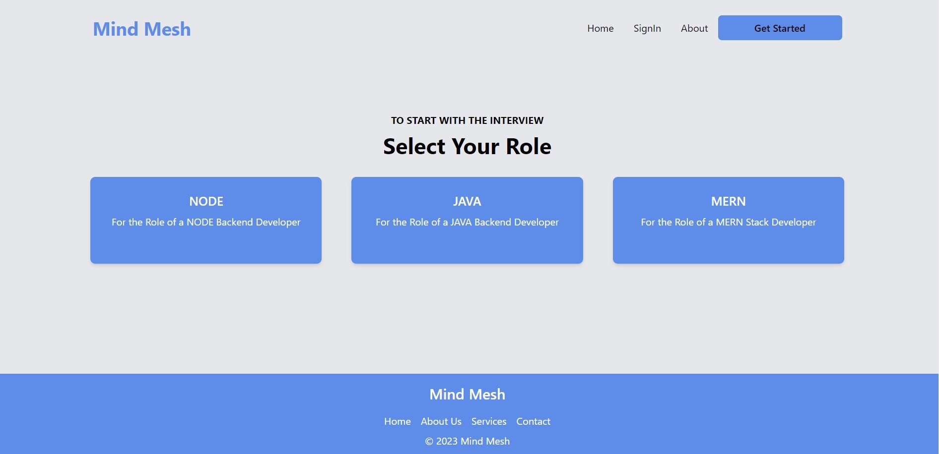 GitHub - Utkarash33/MindMesh: In today's dynamic job market, MindMesh brings AI to interview ...