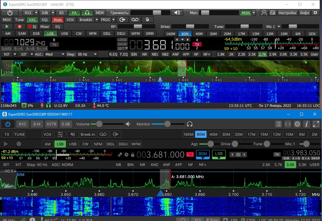 Разница в яркости надписей и кнопок межу ESDR2 и ESDR3 · Issue #262 · ExpertSDR3/ExpertSDR3-BUG ...