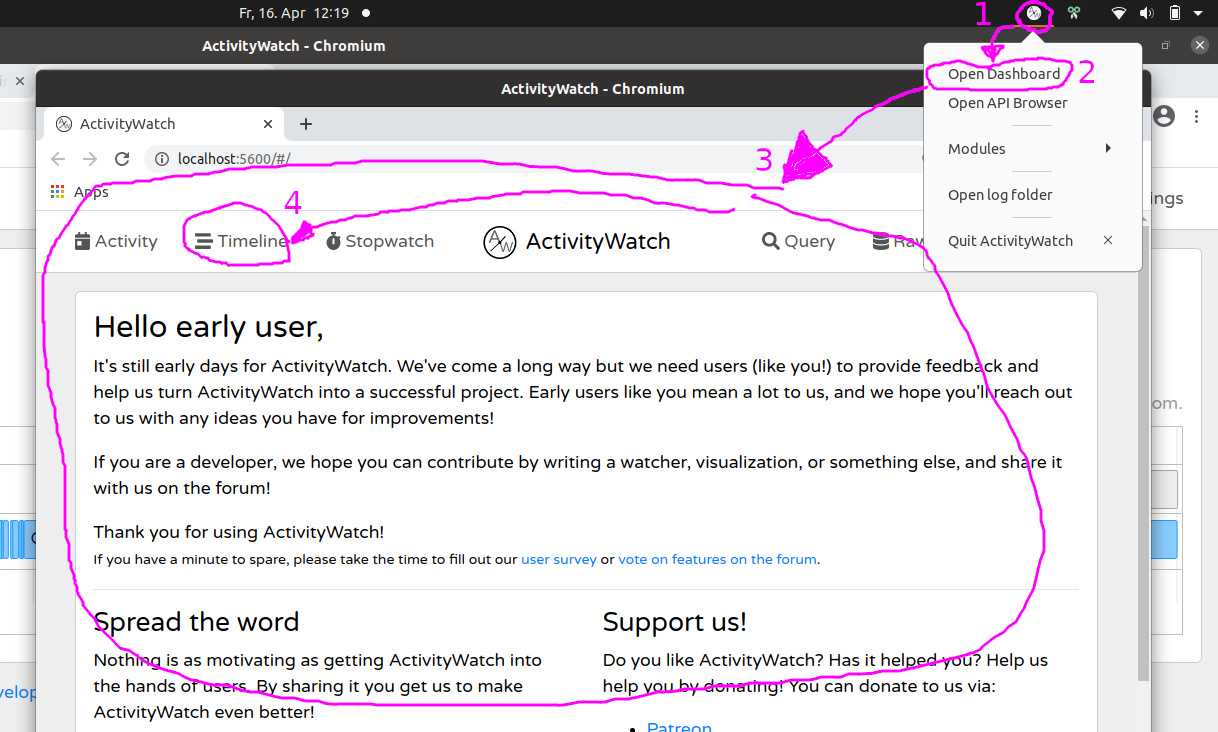 Less clicks to get to the desired data · Issue #589 · ActivityWatch/activitywatch · GitHub