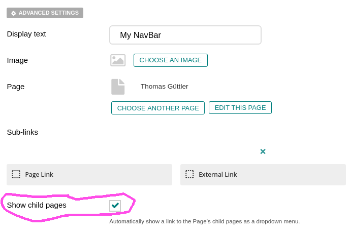 Default value of "Show child pages"? (NavBar) · Issue #303 · coderedcorp/coderedcms · GitHub