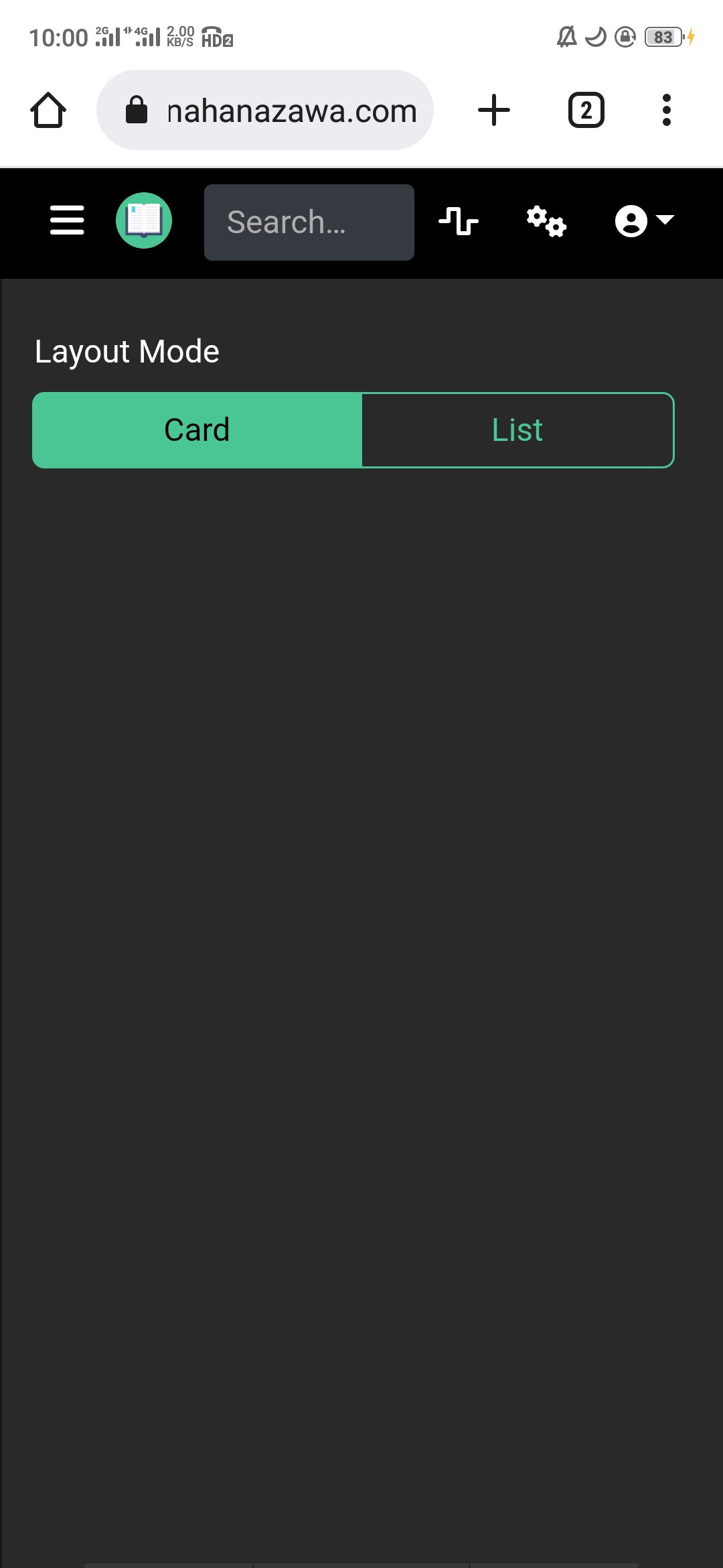 Can not close page settings on mobile chrome. · Issue #1474 · Kareadita ...