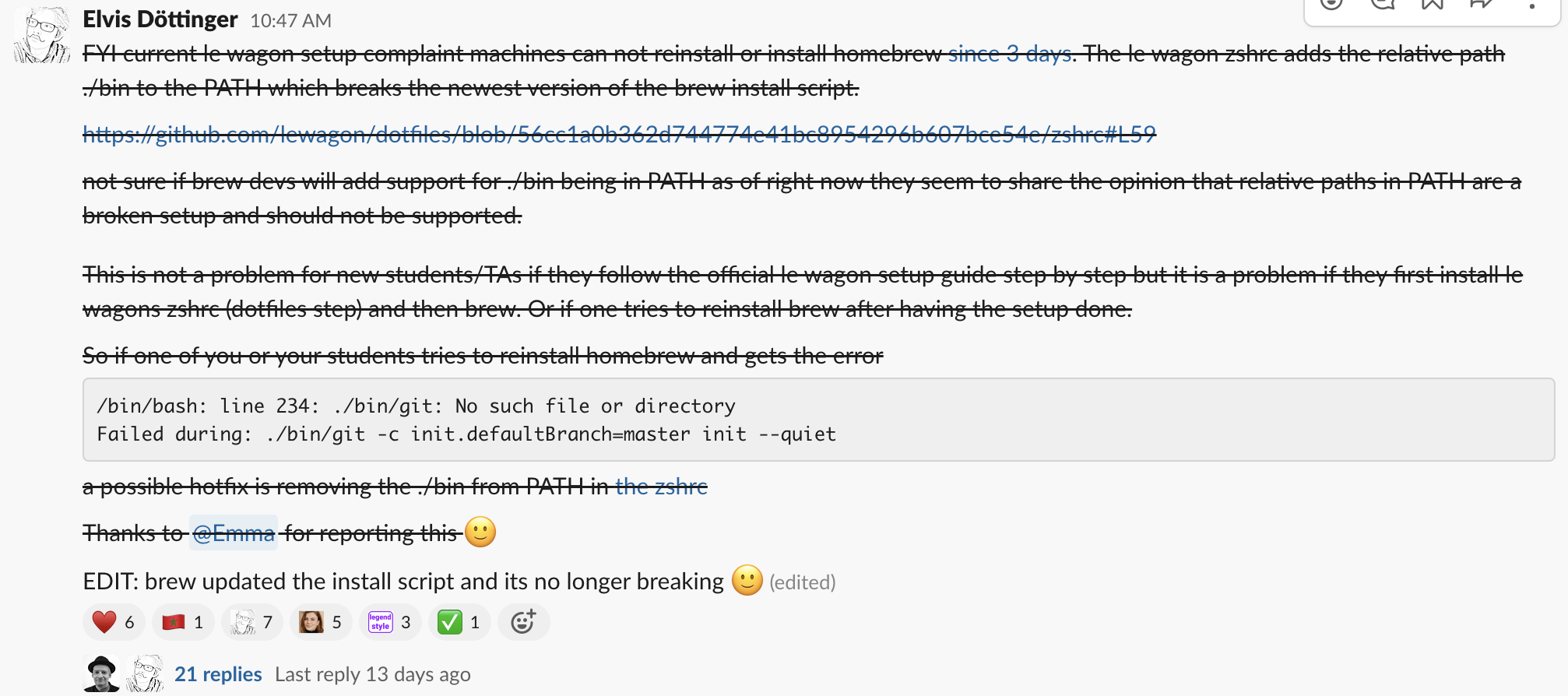 pyenv homebrew and pip path · Issue #421 · lewagon/setup · GitHub