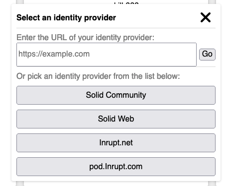 Auth-Upgrade - root index (prototype page) has old login button · Issue #57 · SolidOS/solidos ...