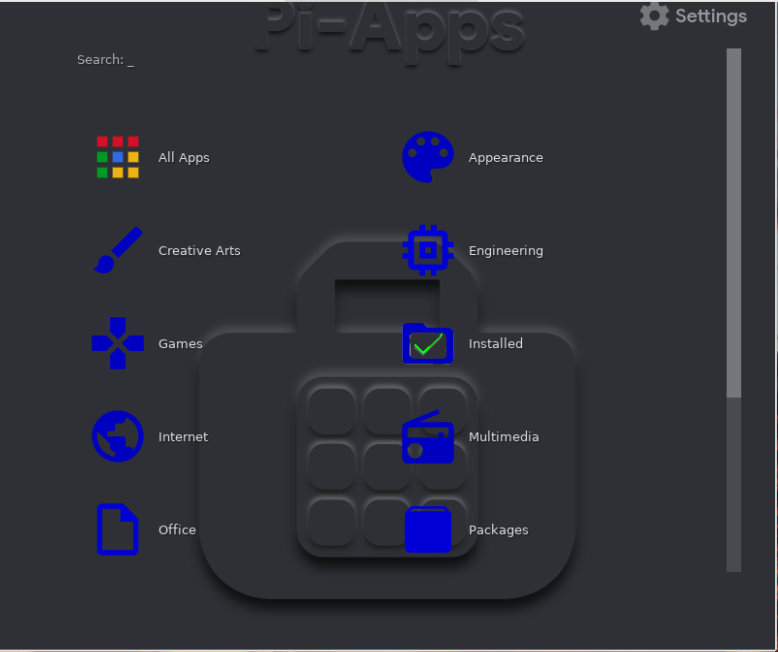 Fix the search bar · Issue #2161 · Botspot/pi-apps · GitHub
