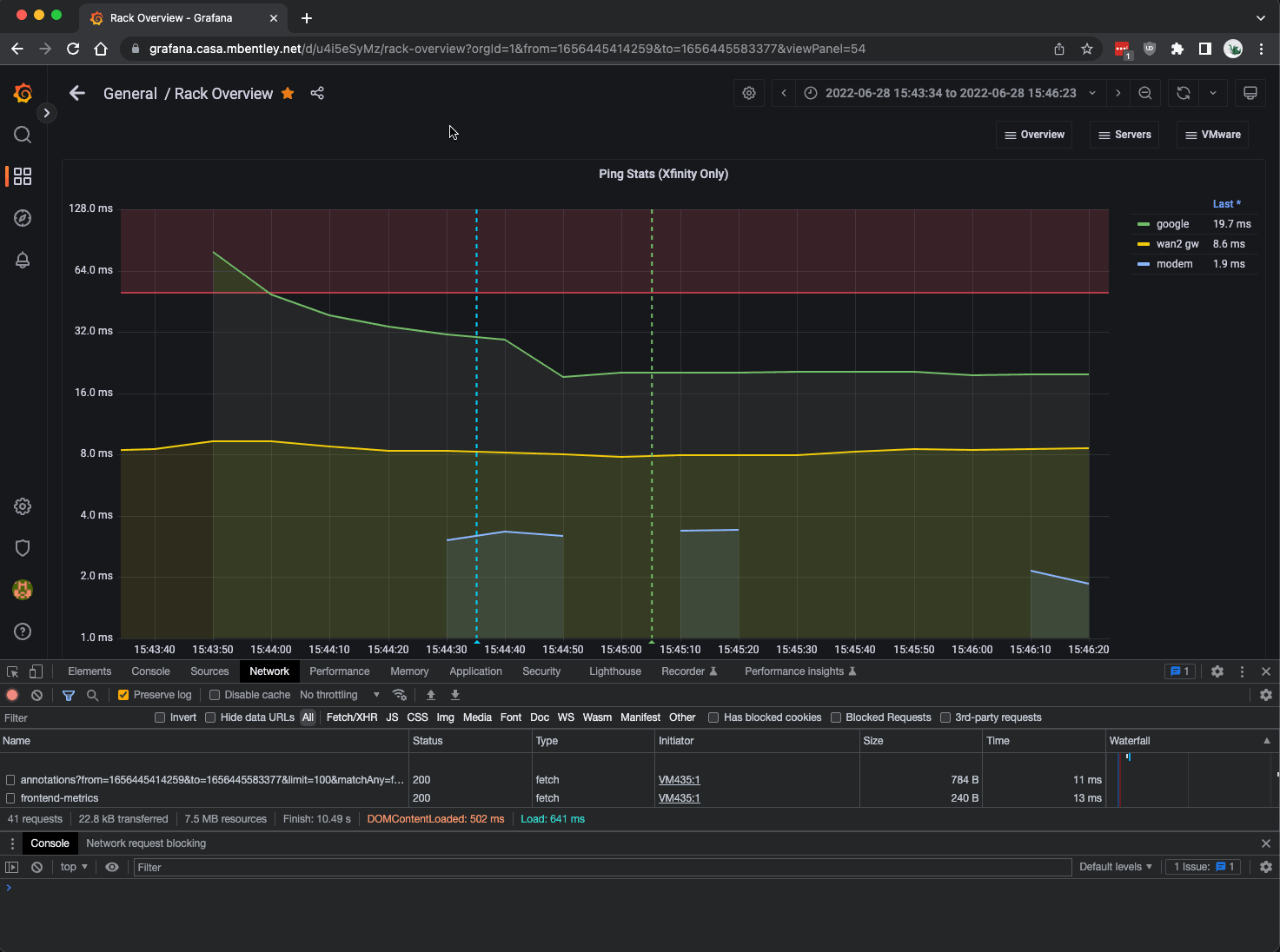 Annotations being added that cause "Unknown alert state" and blanking of graph · Issue #51555 ...