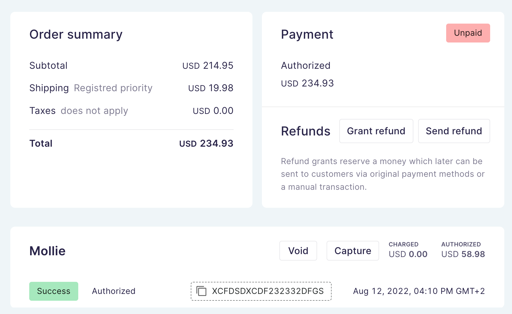 SALEOR-7901: Split payments - order summary and payments balance by witoszekdev · Pull Request ...