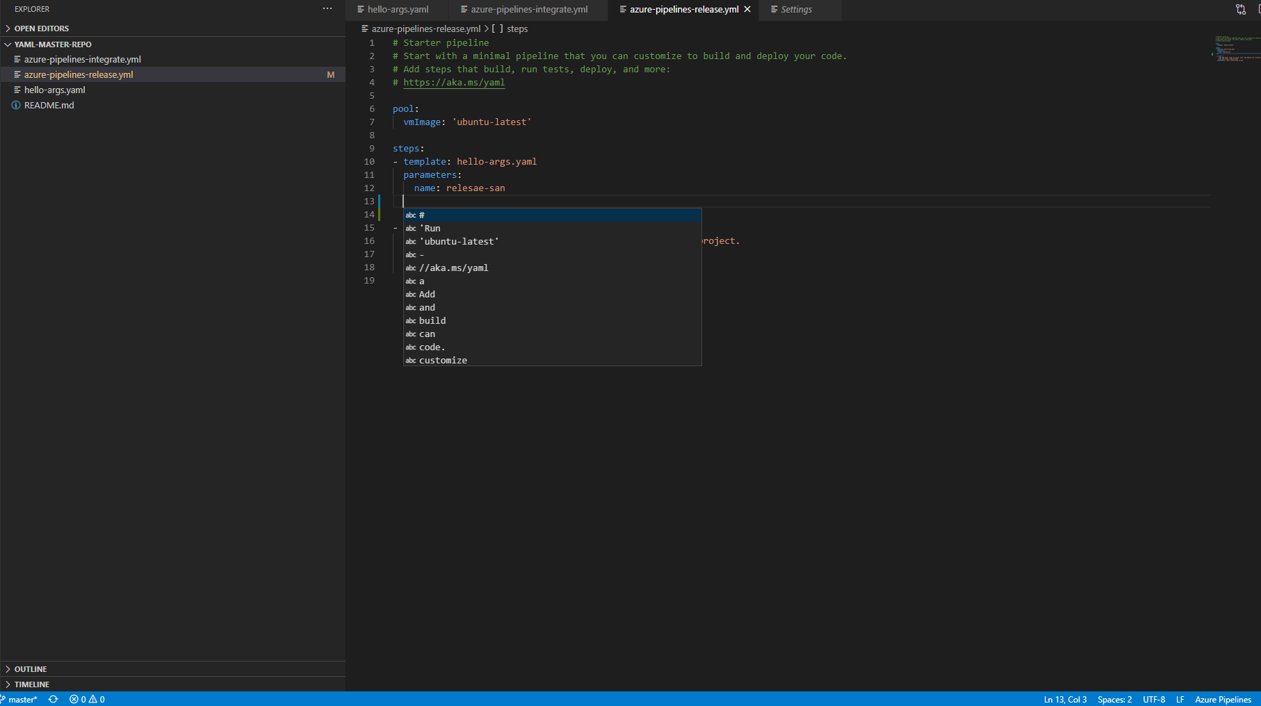 Completion does not work · Issue #341 · microsoft/azure-pipelines-vscode · GitHub