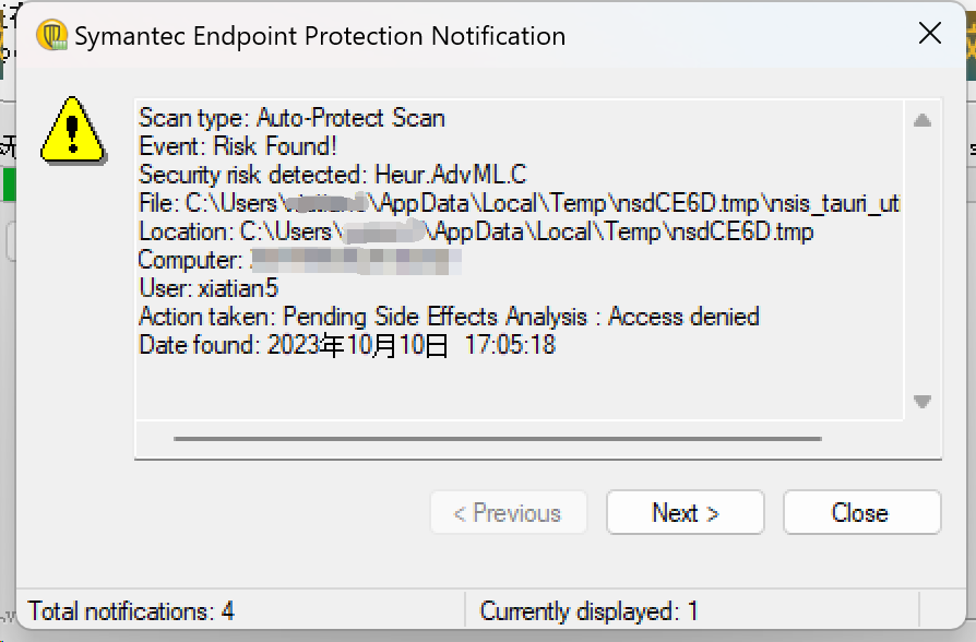 [BUG]: nsis_tauri_util.dll 赛门铁克报毒 · Issue #535 · pot-app/pot-desktop · GitHub